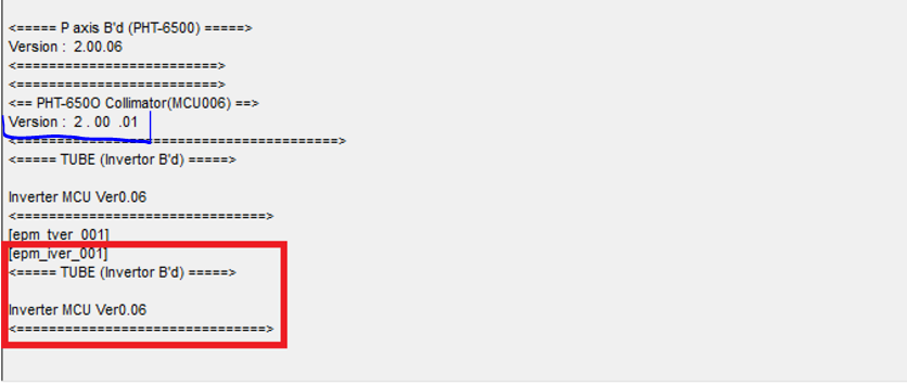 [PaX-i3D] H001 : An error that occurs because the tube is not ready