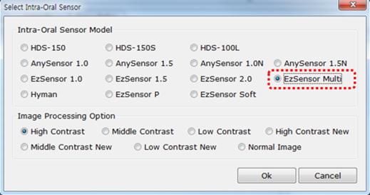[EzSensor Classic] EasyDent4(Overseas) Image Processing Option