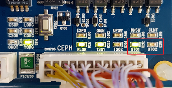 [PaX-i3D Smart] H037 : Error occurring while driving the tilting motor ...