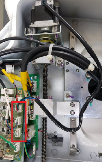 [PaX-i] H020 : Appears during X-axis motor origin movement